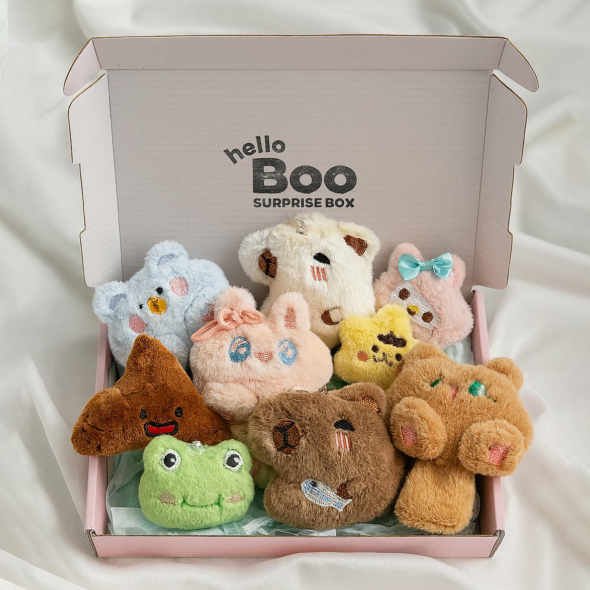 Tiny plush keychain (from 2 pieces) – HelloBoo